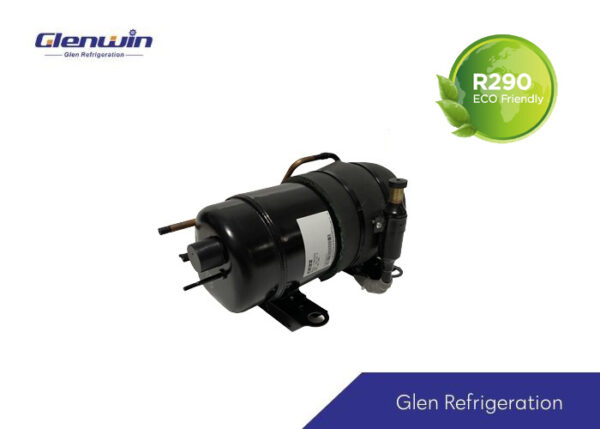 R290 refrigerant compressor for commercial refrigeration